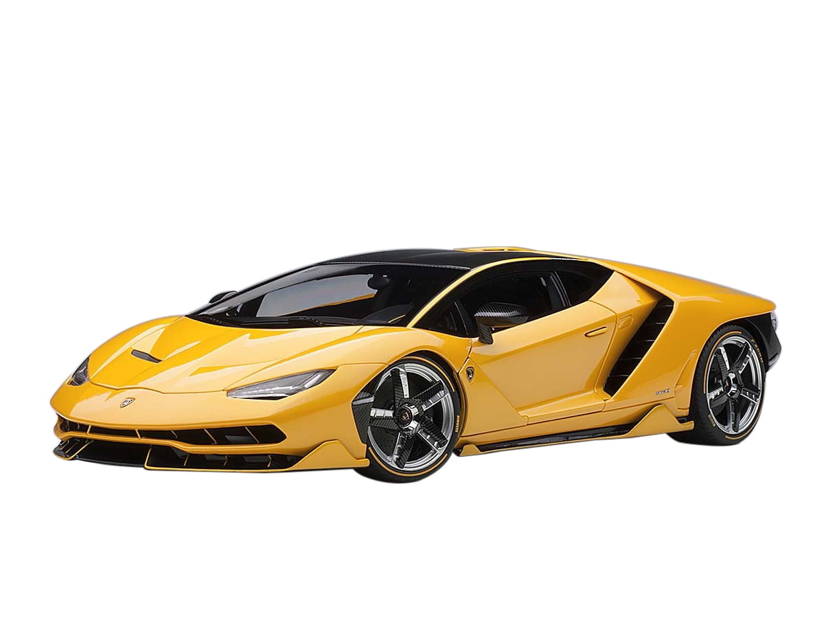 Lamborghini Centenario New Giallo Orion / Metallic Yellow with Carbon ...