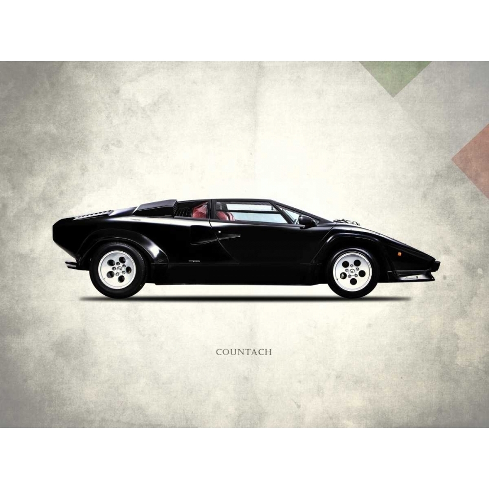 Lamborghini Countach 5000-S 19 Poster Print by Mark Rogan RGN113393 ...