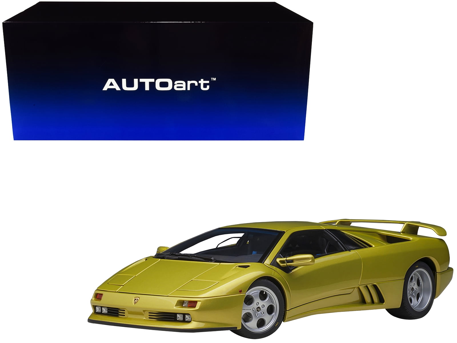 Lamborghini Diablo SE30 Giallo Spyder Yellow Metallic 1/18 Model Car by ...