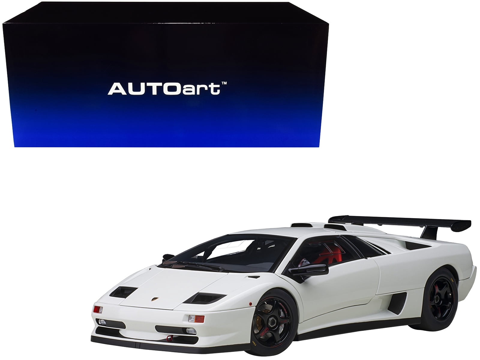 Lamborghini Diablo SV-R Impact White 1/18 Model Car by Autoart ...