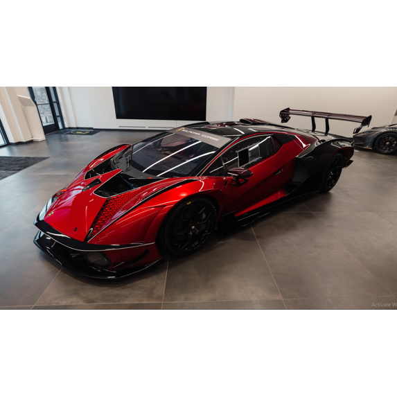 Lamborghini Essenza SCV12 Poster 24x36 Track-Only Hypercar Luxury Art ...