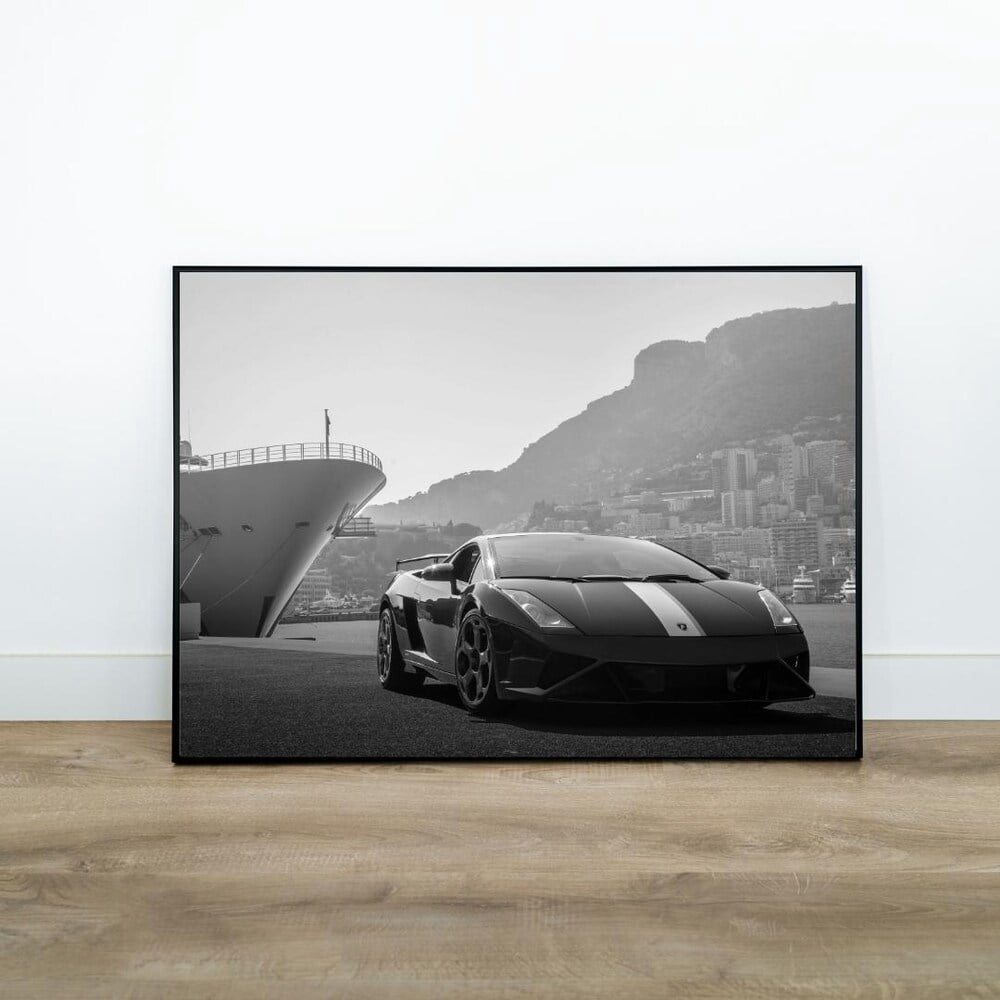 Lamborghini Gallardo Poster, Lamborghini Print, Lamborghini Wall Art ...