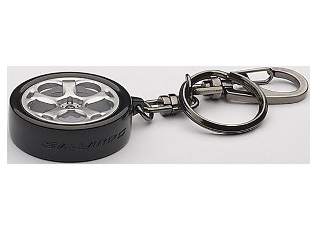 Lamborghini Gallardo Wheel Keychain [Silver] - Walmart.com