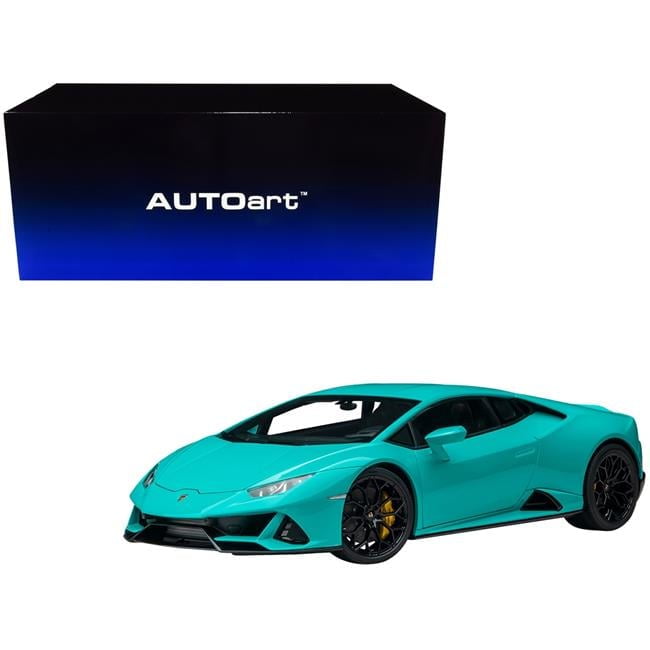 Lamborghini Huracan EVO Glauco 1 by 18 Scale Model Car, Blue - Walmart.com