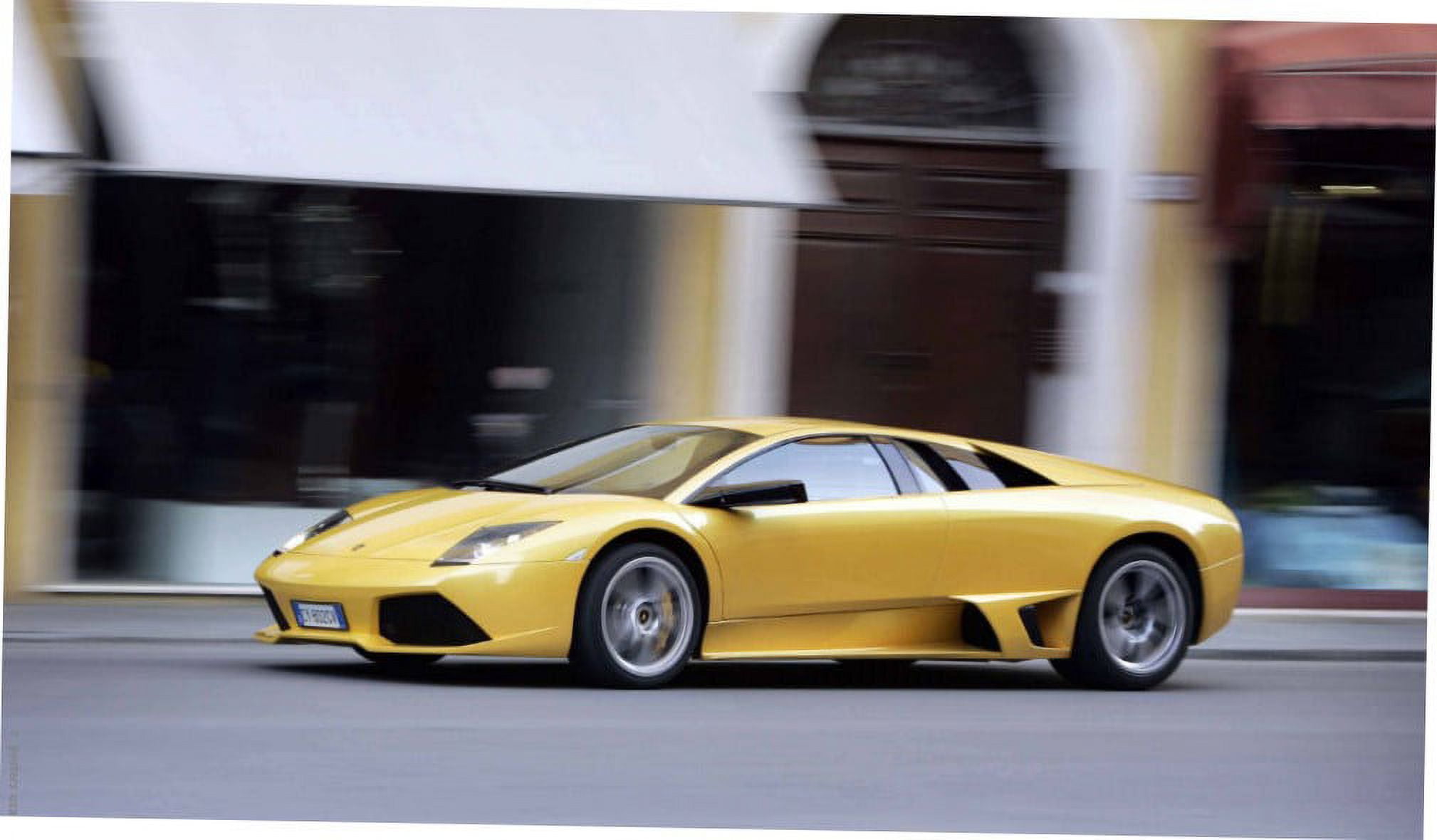 Lamborghini Mercialago Poster Metal Sign 8In x 12In Print On Metal 8x12 ...