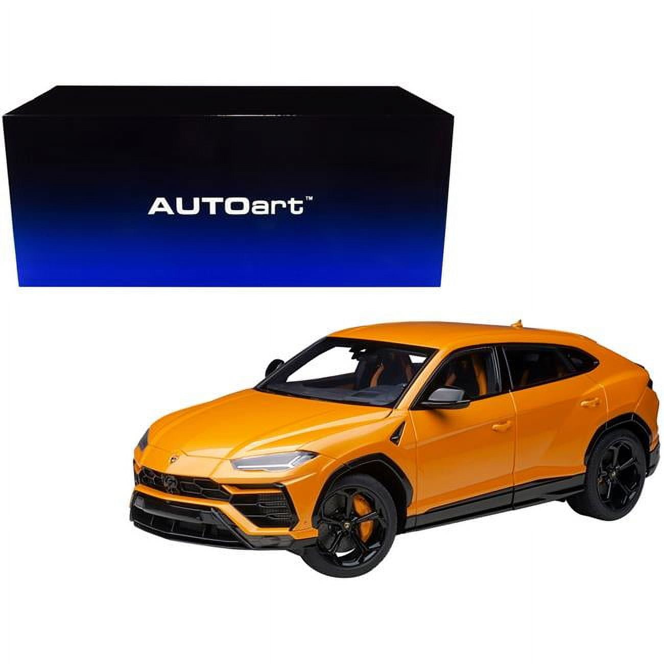 Lamborghini Urus Arancio Borealis 1 by 18 Scale Model Car, Pearl Orange ...