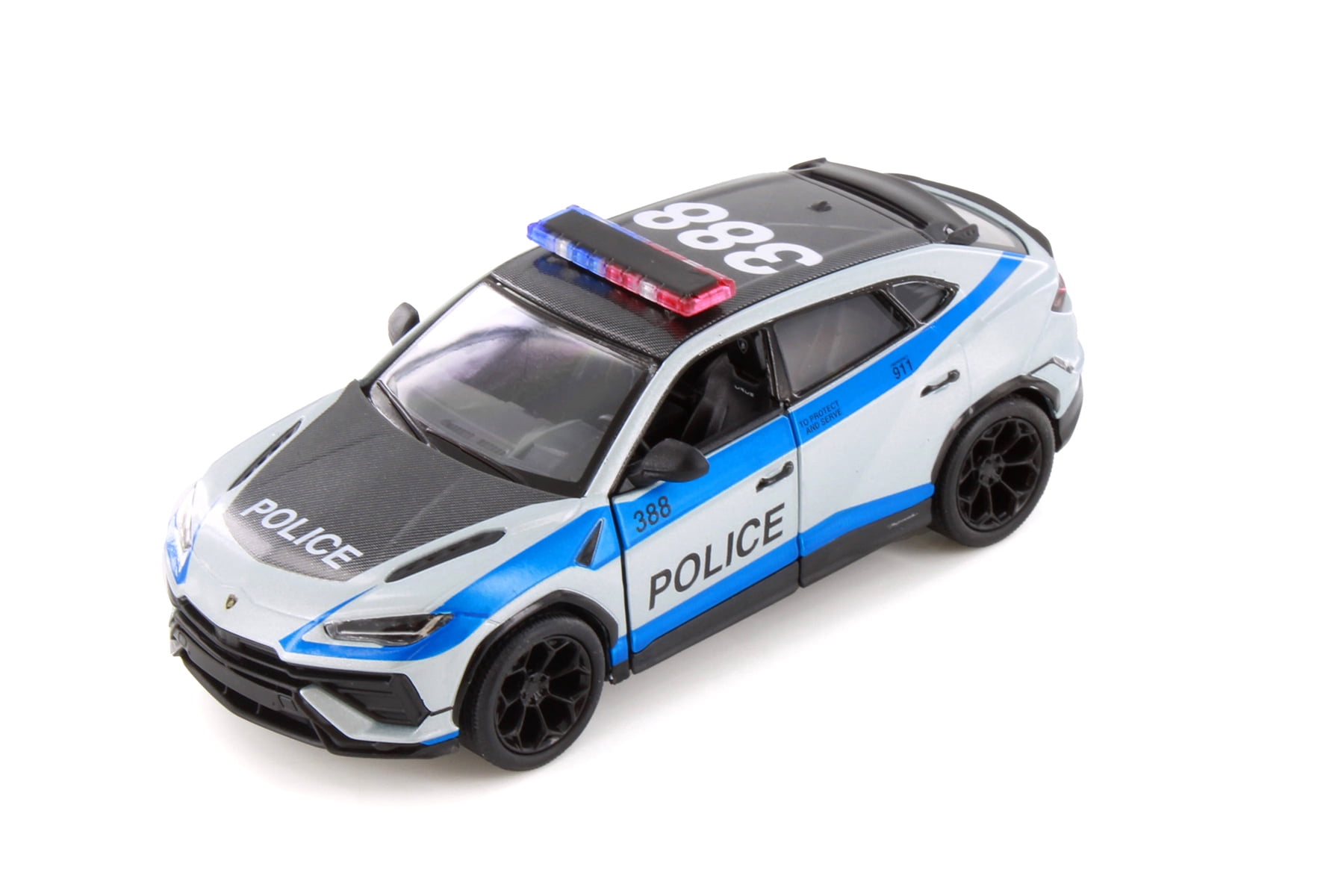 Lamborghini Urus Performante - Police, Blue - Kinsmart 5447DPR - 1/40 ...
