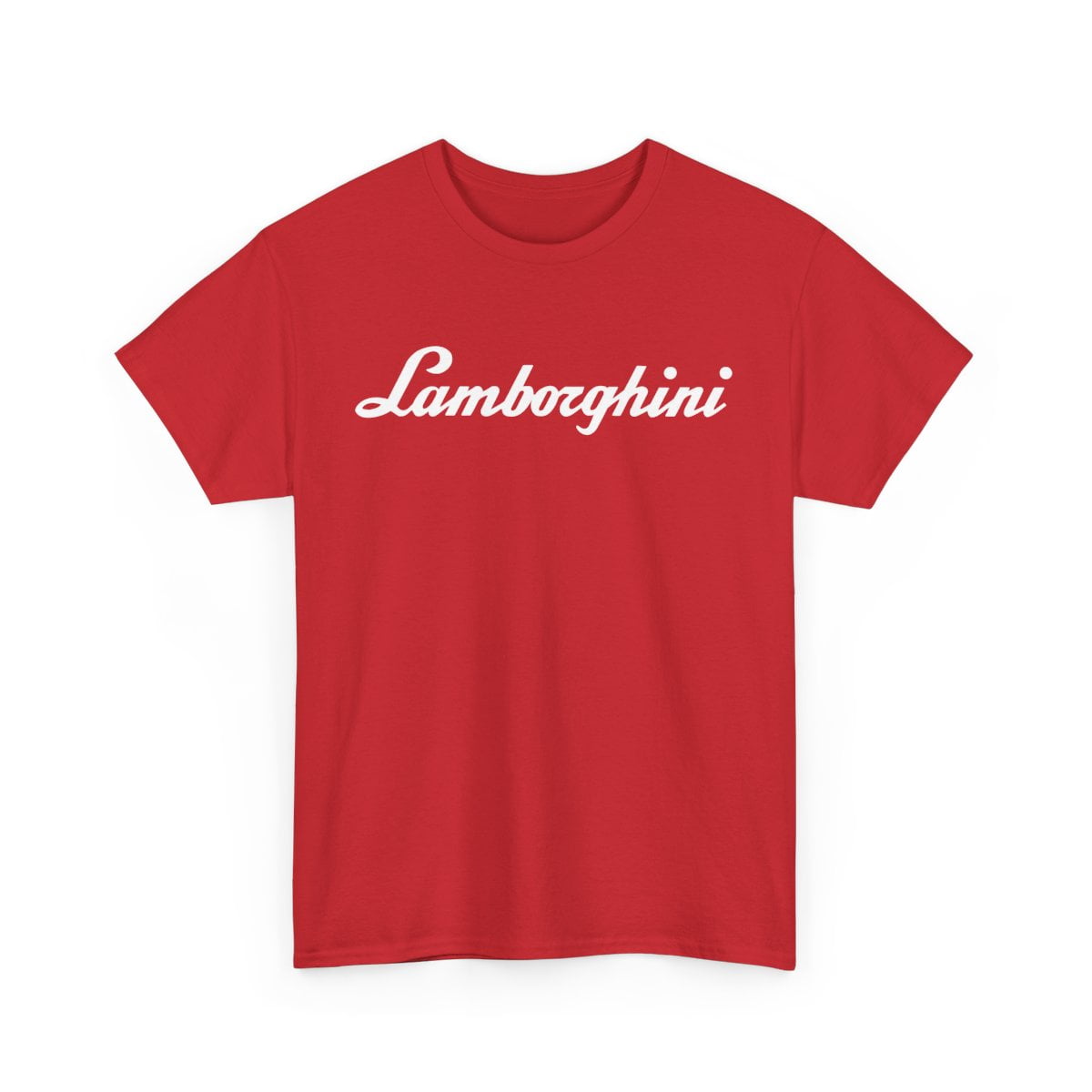 Lamborghini 2025 Automobili Colors T Shirt Heavy Cotton Tee Merch Lambo ...