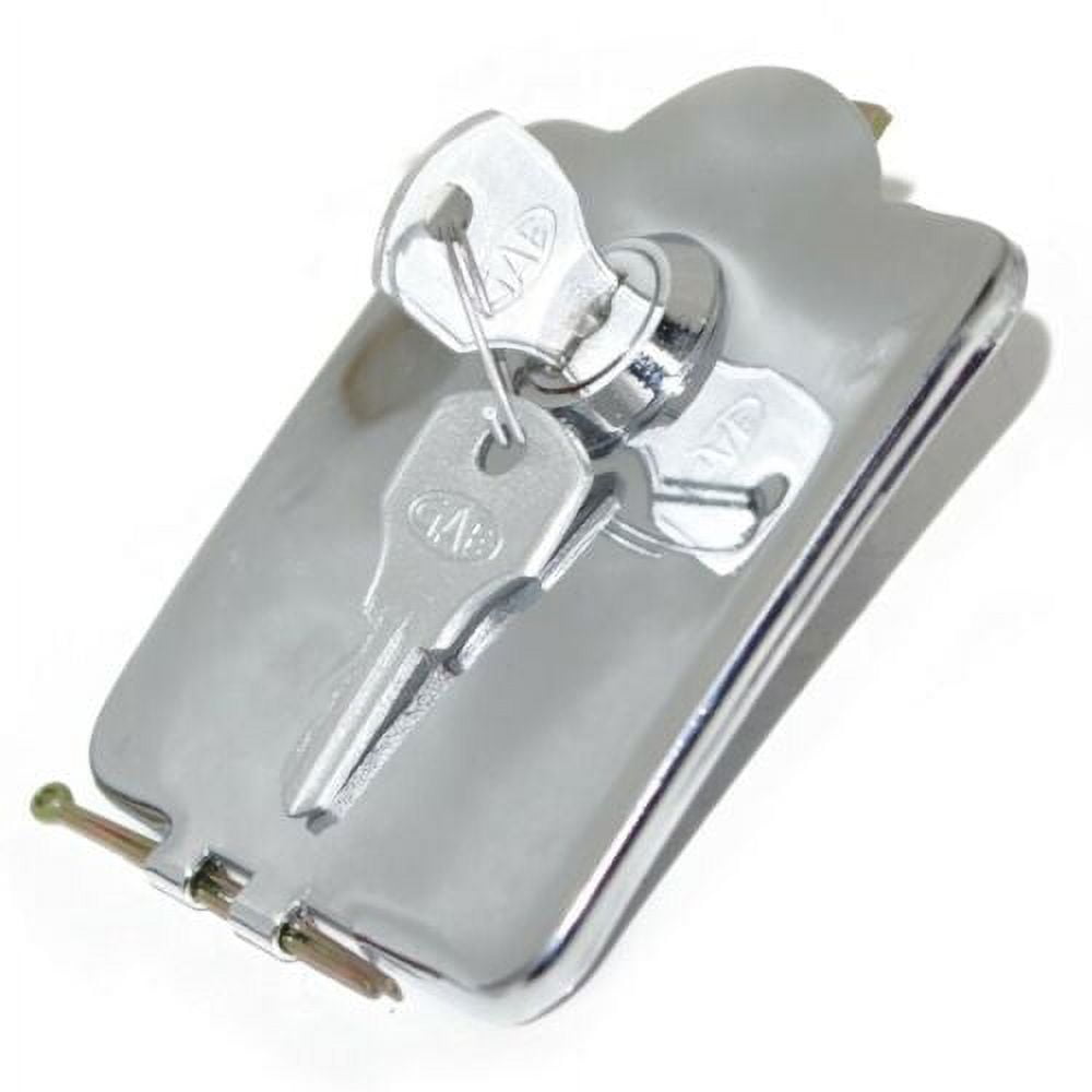 Lambretta Flap Locking Fuel Tank Lock Chrome Plated With 2 Keys ...