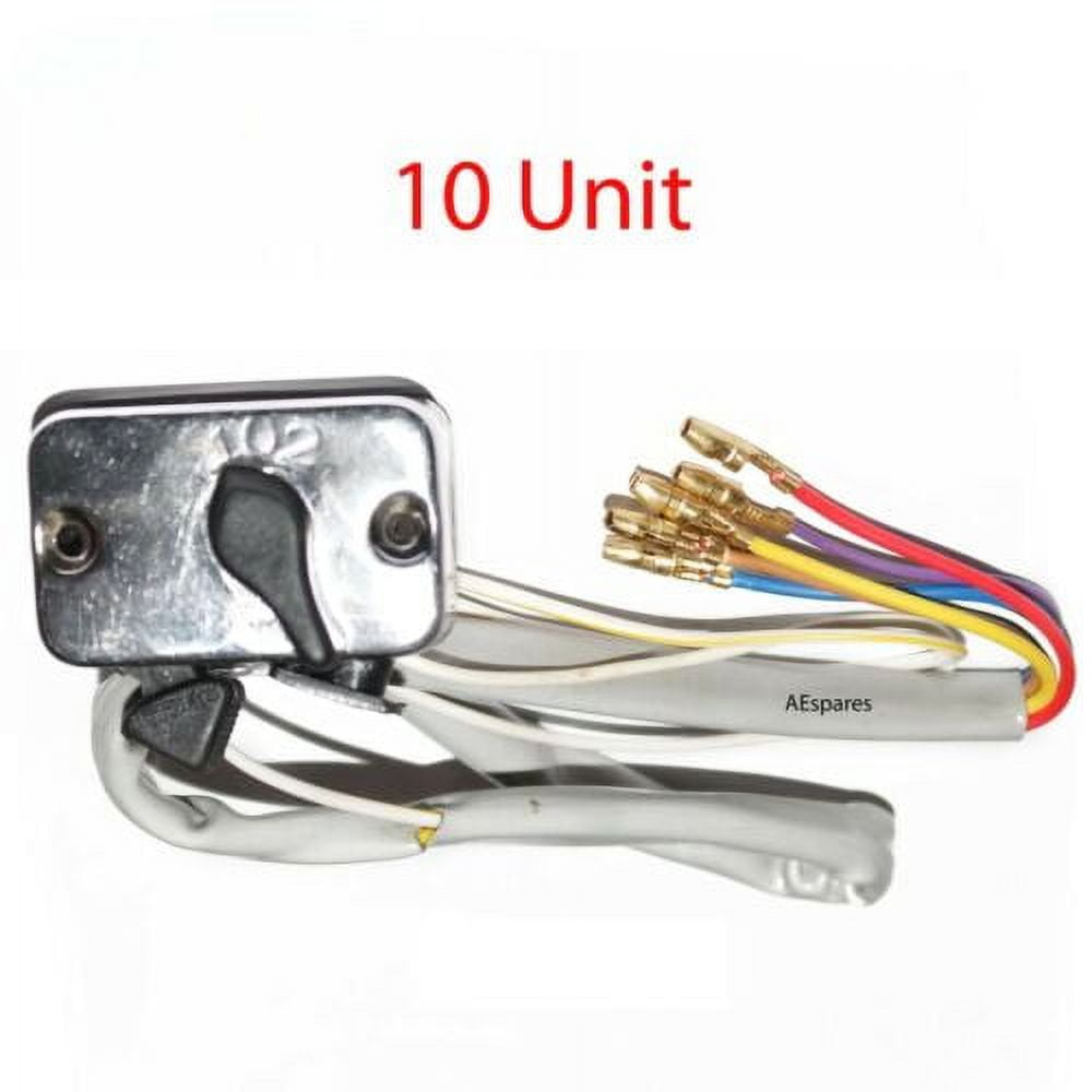 Lambretta Horn Light Dipper Switch 10 Units Li Series 1 & 2 Models ...