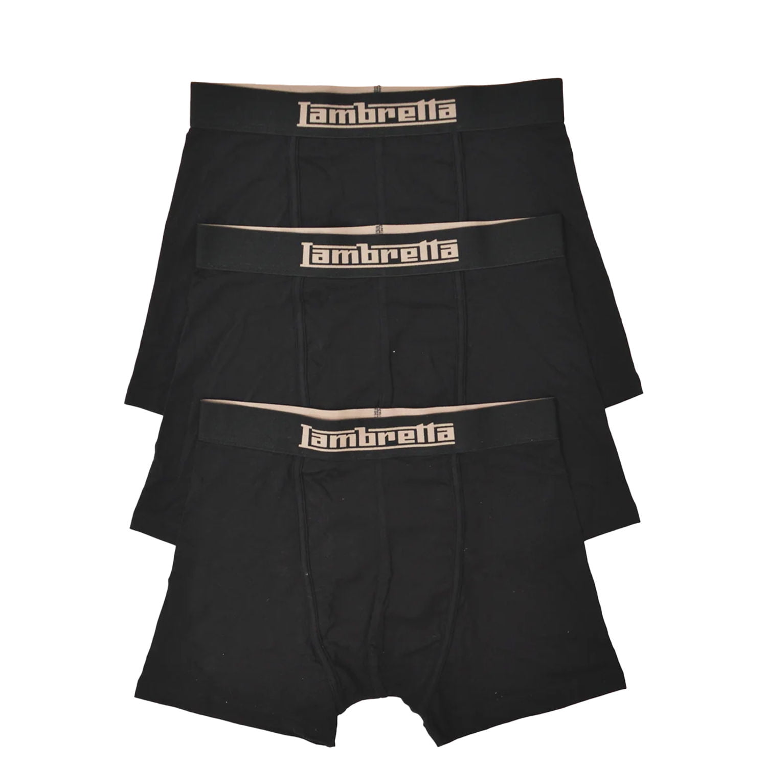 Lambretta Mens Essential Boxer Shorts (Pack of 3) - Walmart.com