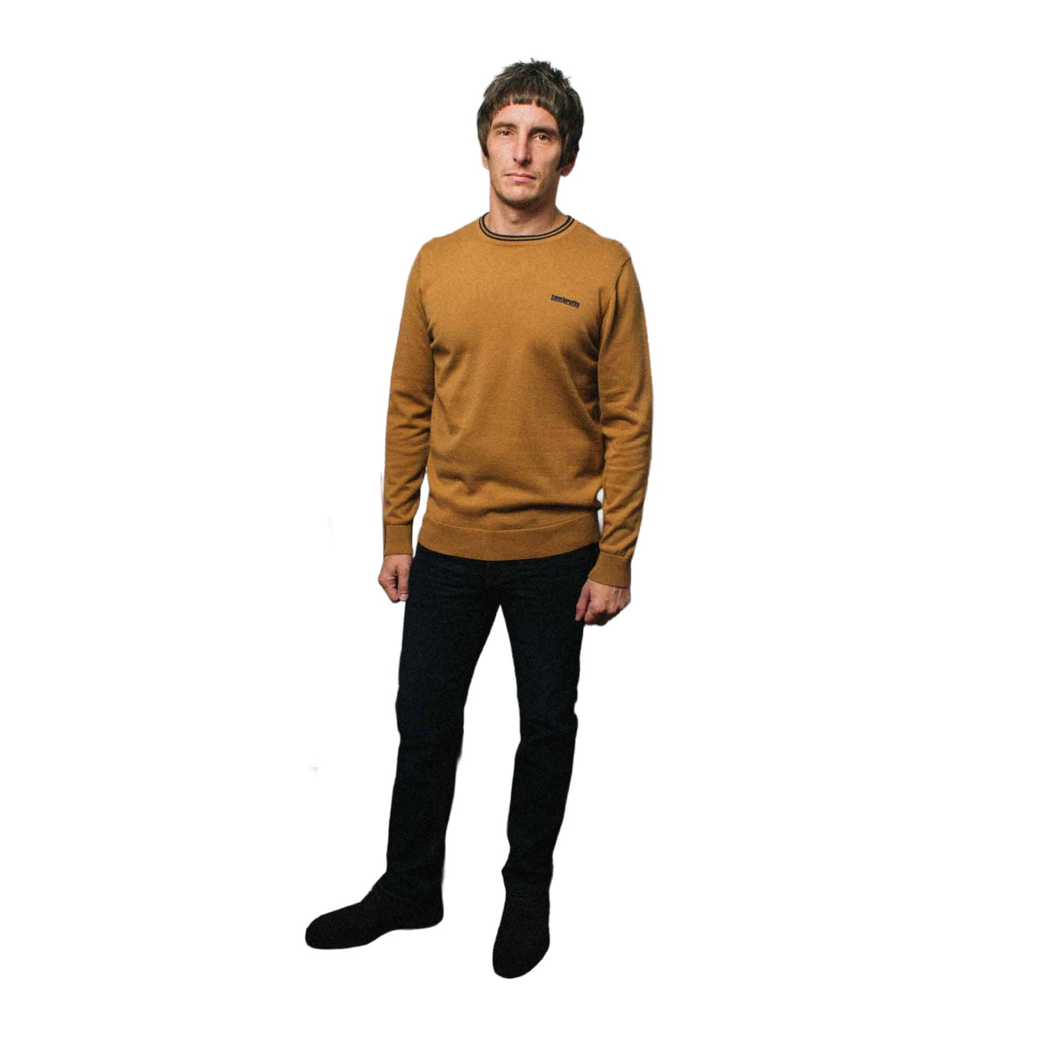 Lambretta Mens Knitted Tipped Sweater - Walmart.com