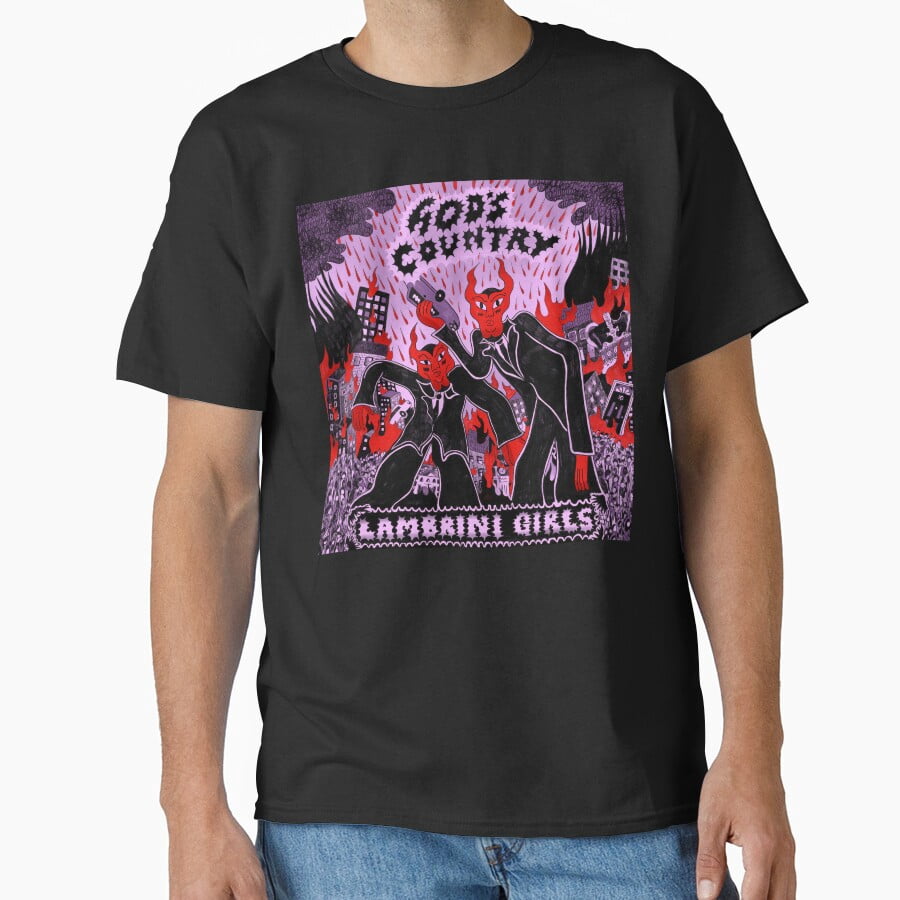 Lambrini Girls God Country Tour Isenglagi T-Shirt - Walmart.com