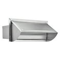 Lambro 106R 3.25-In. x 10-In. Aluminum Wall Cap - Walmart.com