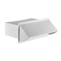 Lambro 1170W White Plastic Wall Cap Damper, 3-1/4" x 10" - Walmart.com