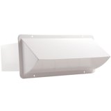 Lambro Plastic Wall Cap Vent 117W - Gable Vent - White - Walmart.com