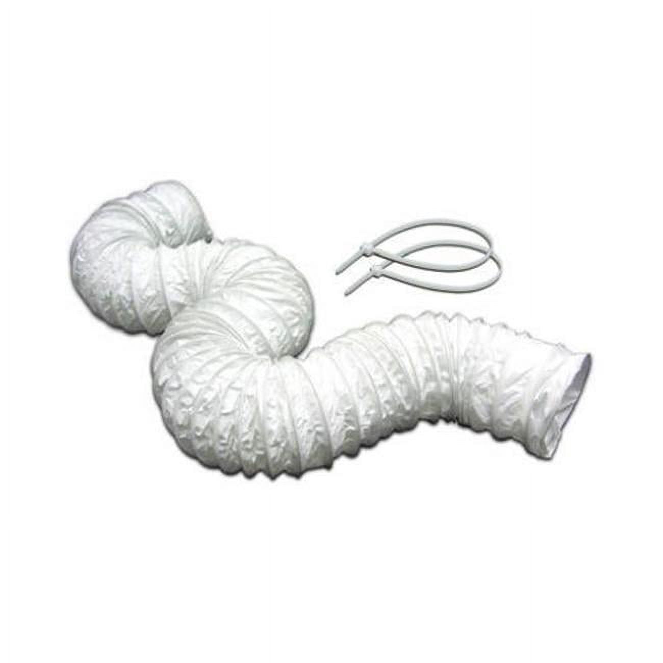 Lambro 3 in. x 8 ft. Vinyl Duct with 2 Plastic Clamps - Polybagged ...