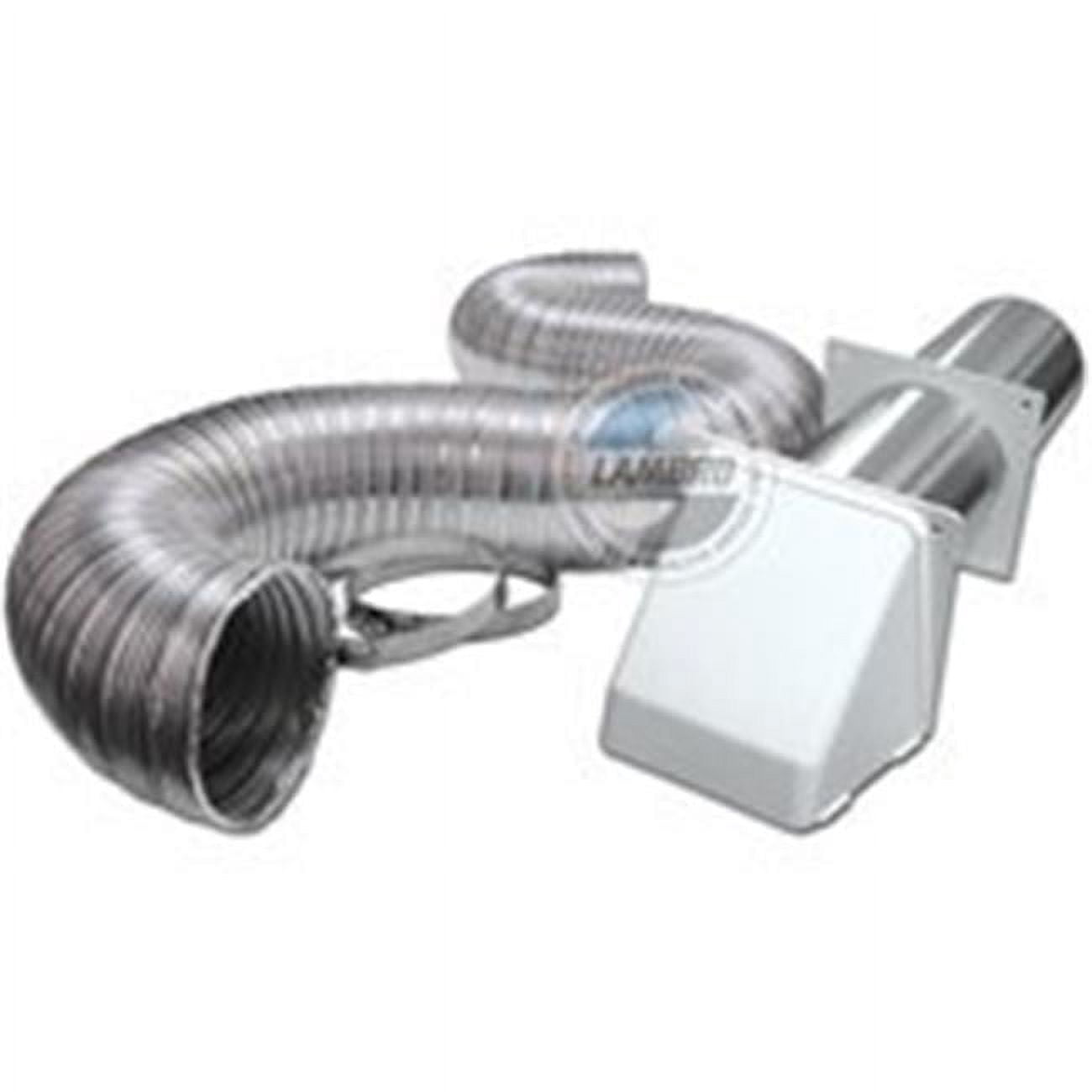 Lambro 316W Flexible Dryer Vent Kit, 4" x 8' - Walmart.com