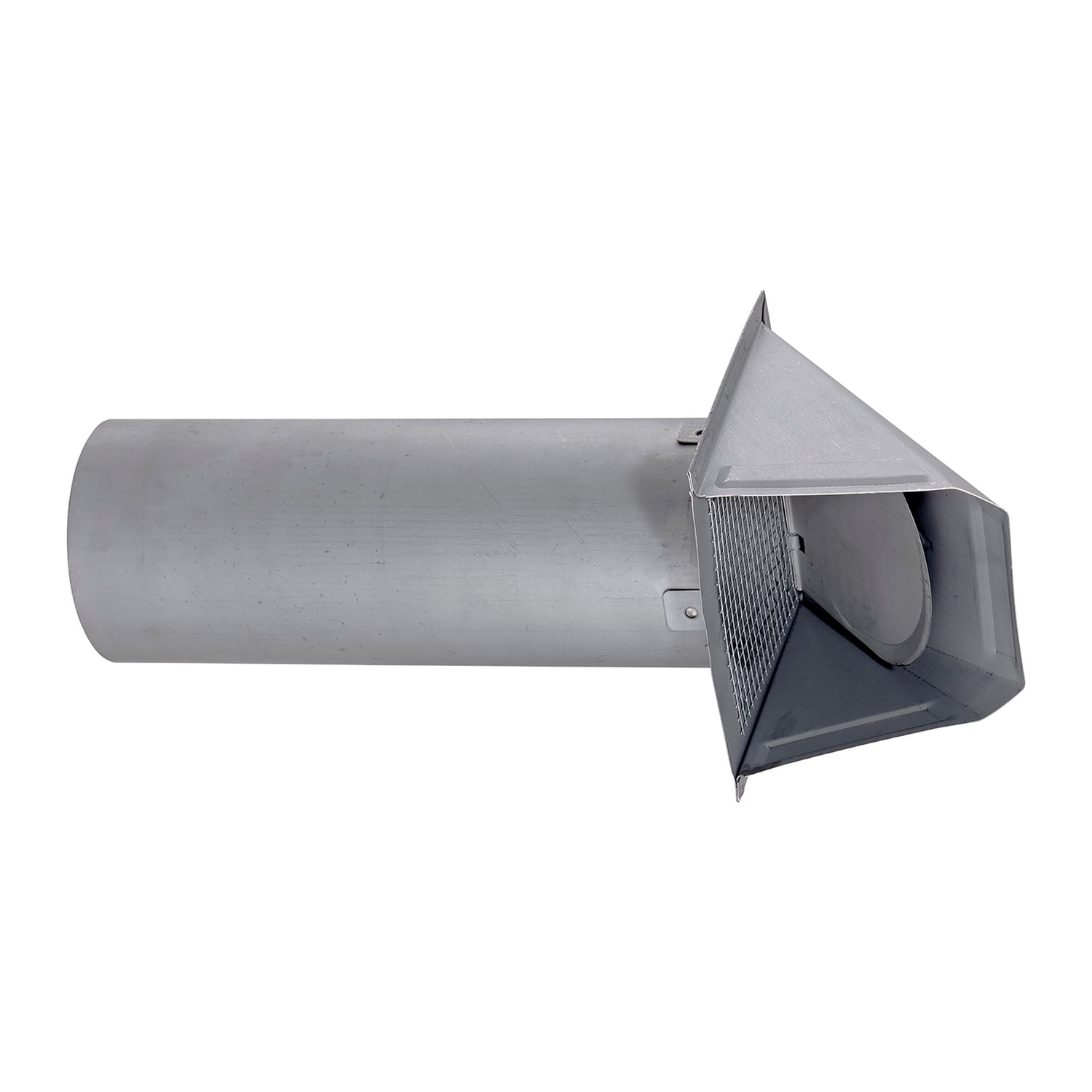Lambro 4-In., 26-Gauge Paint-Grade Galvanized Wall Exhaust Hood Vent ...