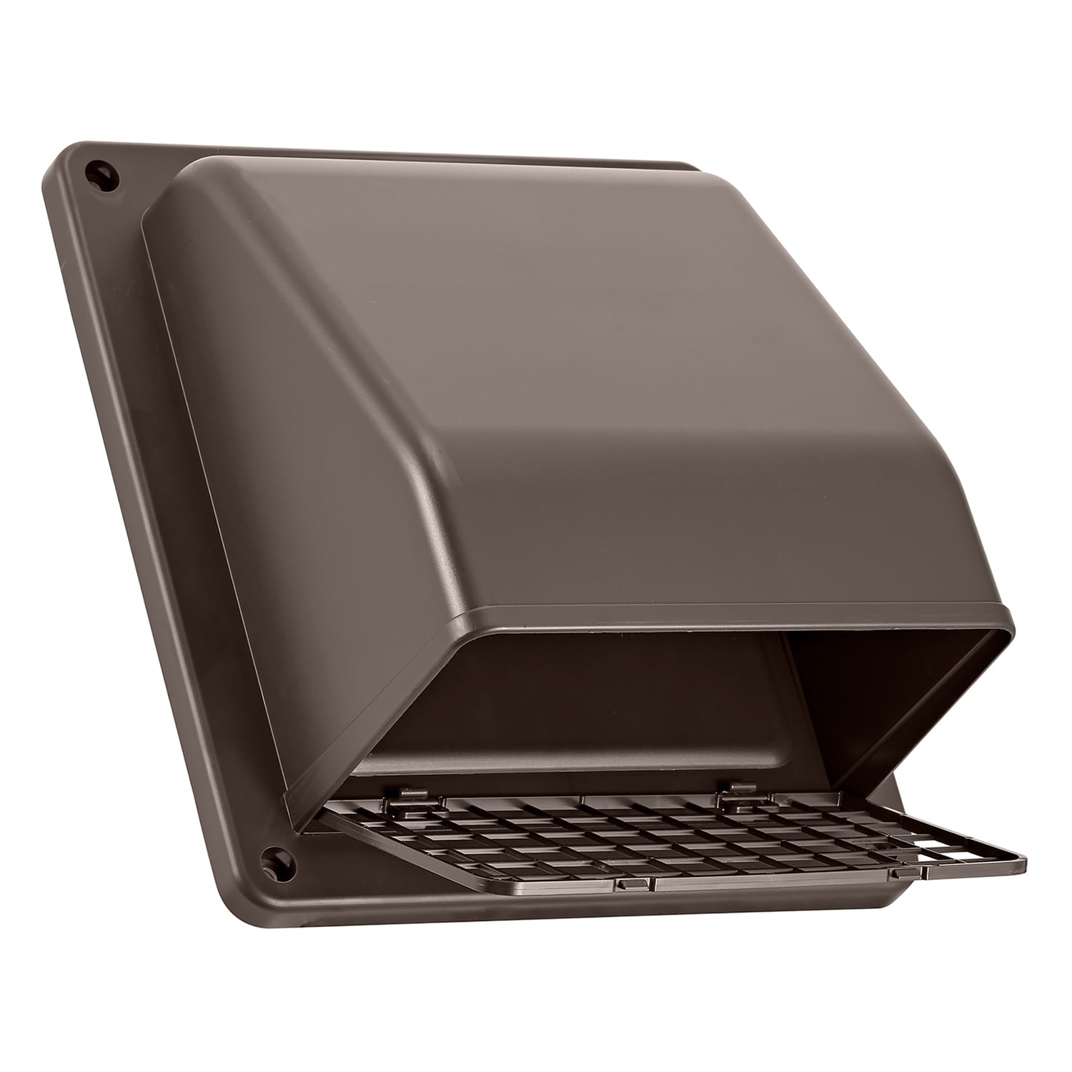 Lambro 6-In. Plastic Wall Exhaust or Air Intake Vent with Hinged Screen ...