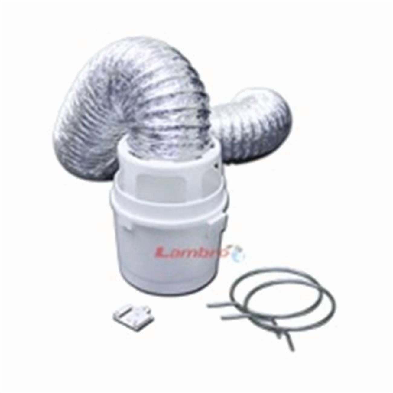 Lambro Industries 211L Flex Duct Lint Trap Kit 4 in. x 5 ft. - Walmart.com
