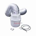Lambro Industries 211L Flex Duct Lint Trap Kit 4 in. x 5 ft. - Walmart.com