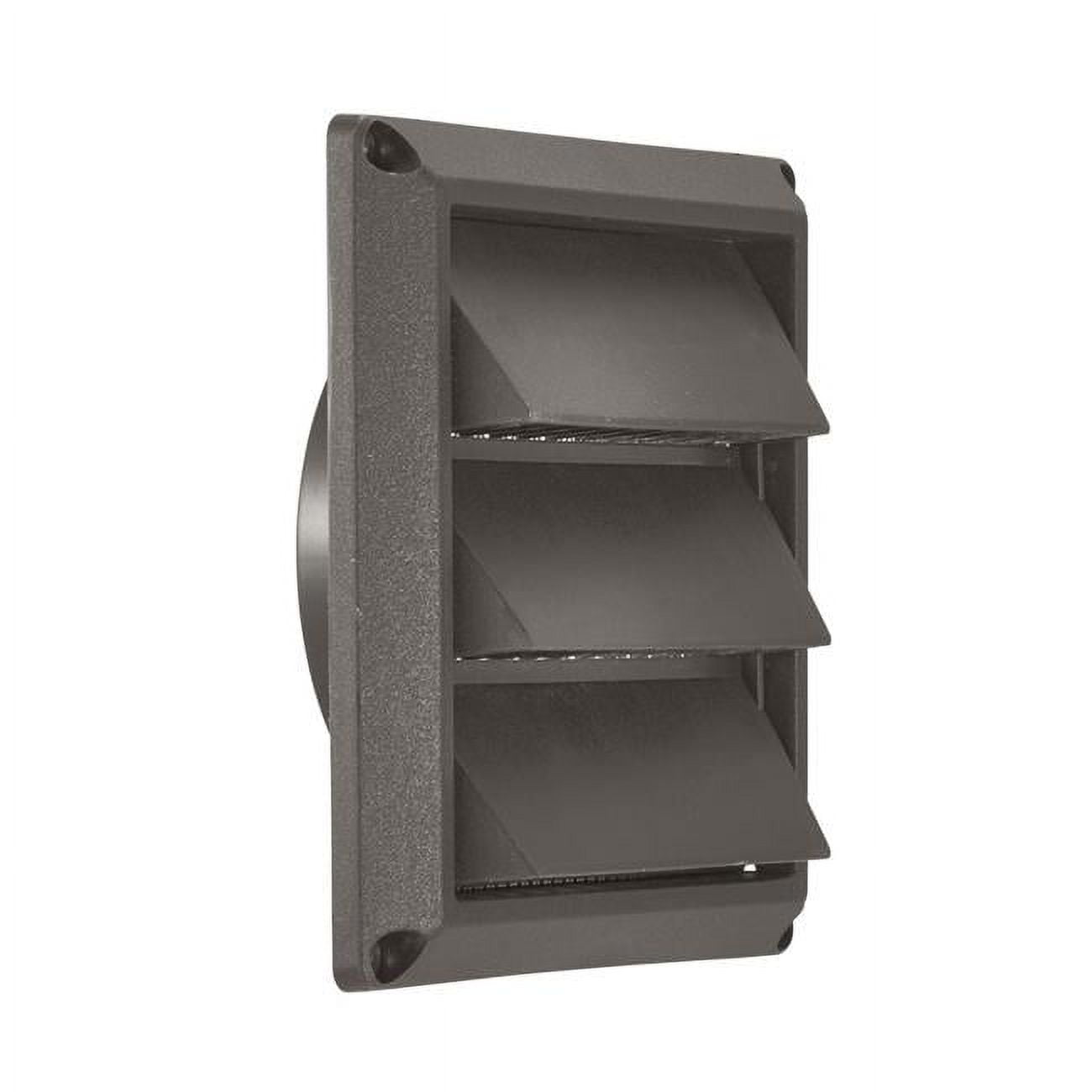 Lambro Industries 3 in. Mini Louver Metal Bug Screen Plastic Fresh Air ...