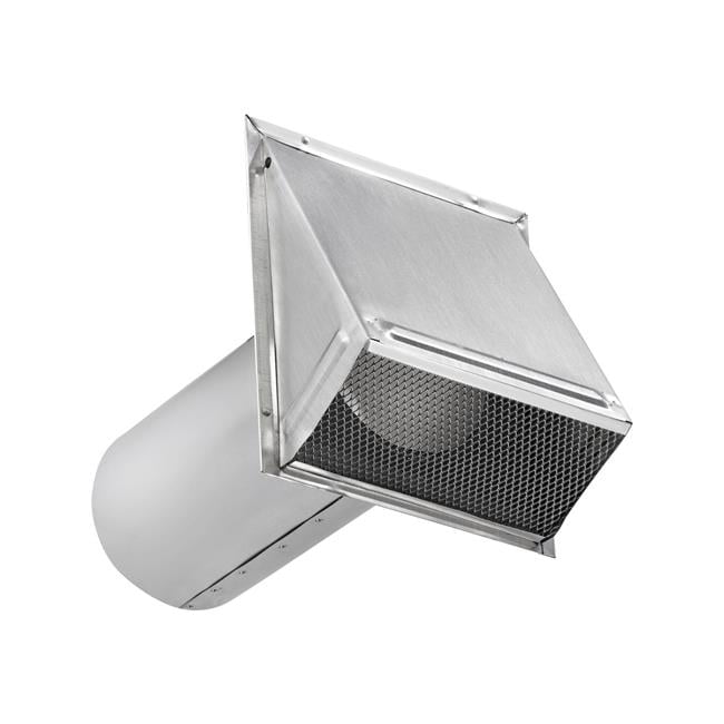 Lambro Industries 3460NDS-11 6 in. Aluminum Wall Fresh Air Intake Vent ...
