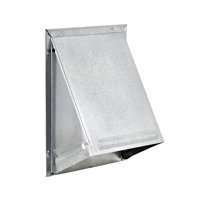 Lambro Industries 5 in. 26 Gauge Aluminum Exhaust Wall Hood Vent ...