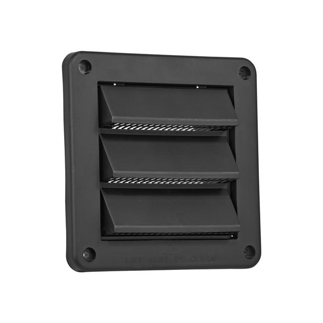 Lambro Industries 604BL-ML 4 in. Mini Louver Plastic Fresh Air Intake ...
