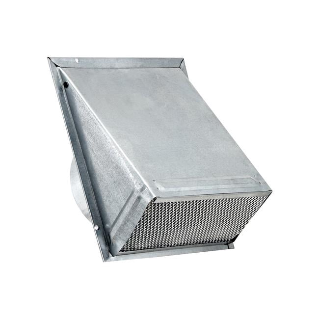 Lambro Industries 8 in. 26 Gauge Wire Mesh Screen Galvanized Wall ...