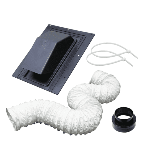 Lambro Industries Vent Fan Kit Bathroom 4Inx8Ft 402 - Walmart Business ...