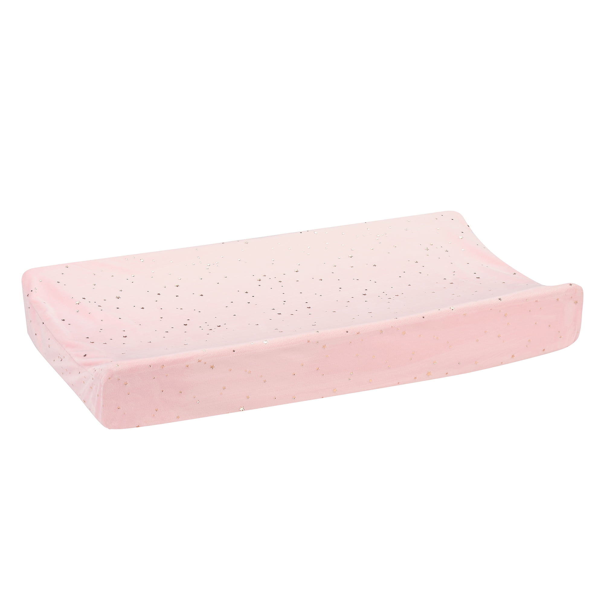 Lambs & Ivy Ballerina Baby Pink/Gold Stars Soft Changing Pad Cover ...