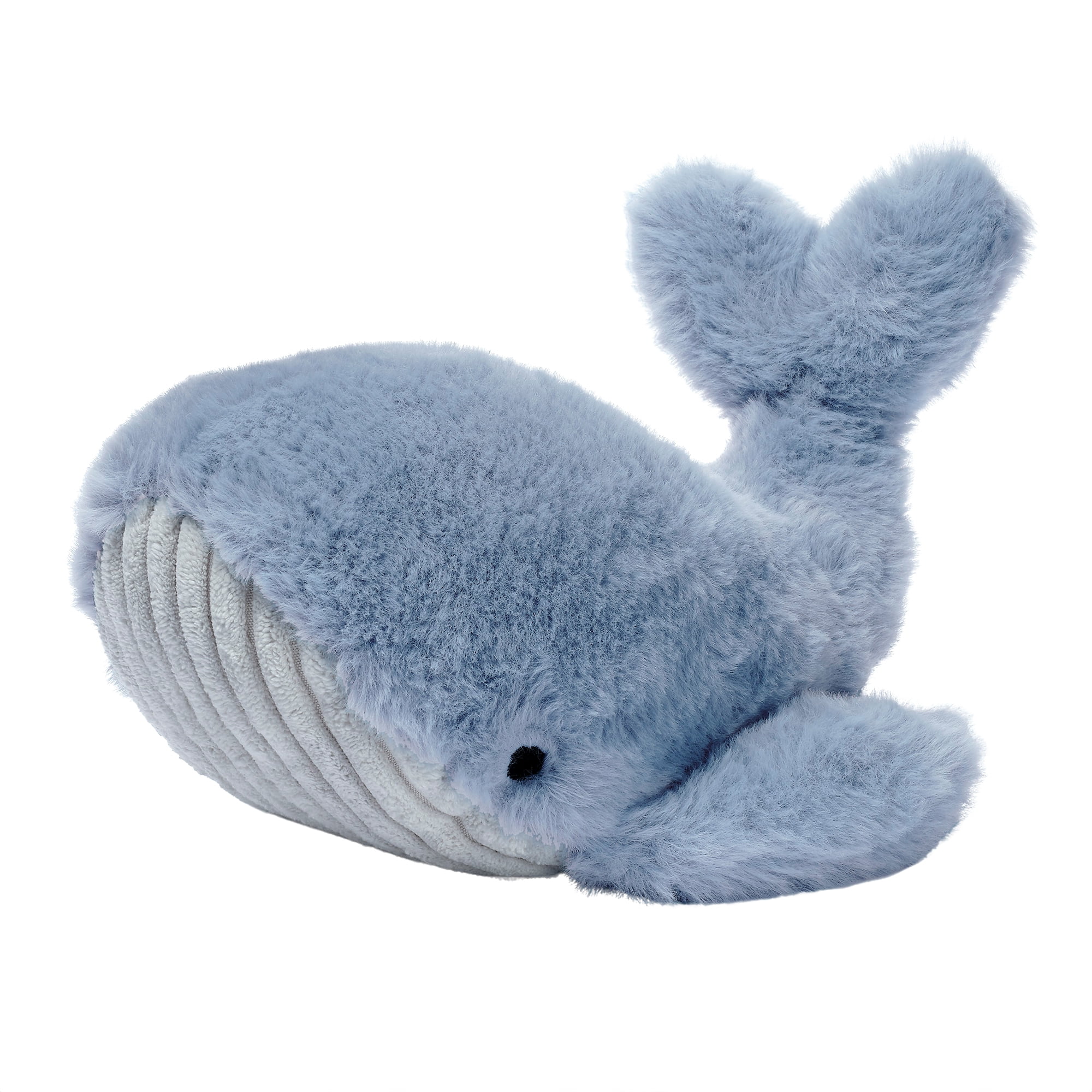Lambs & Ivy Bubbles & Squirt Soft Plush Blue Whale Stuffed Animal Toy ...