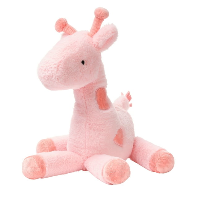Lambs & Ivy Snuggle Jungle Baby Soft Pink Giraffe Plush Stuffed Animal ...