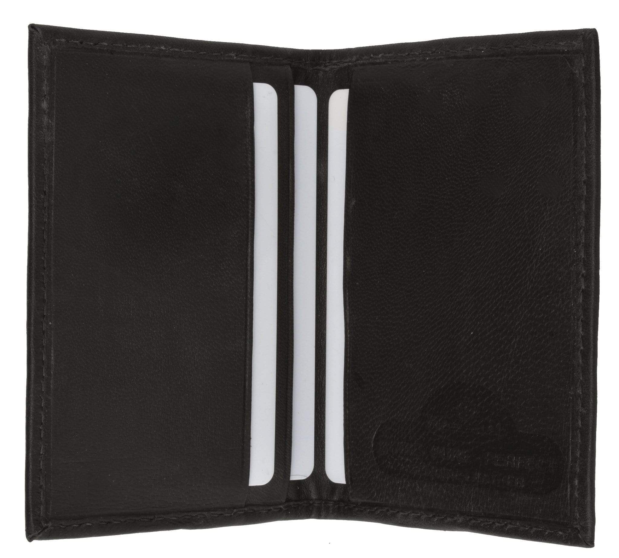 Lambskin Leather Mens Mini Credit Card Holder 67 (C) - Walmart Business ...