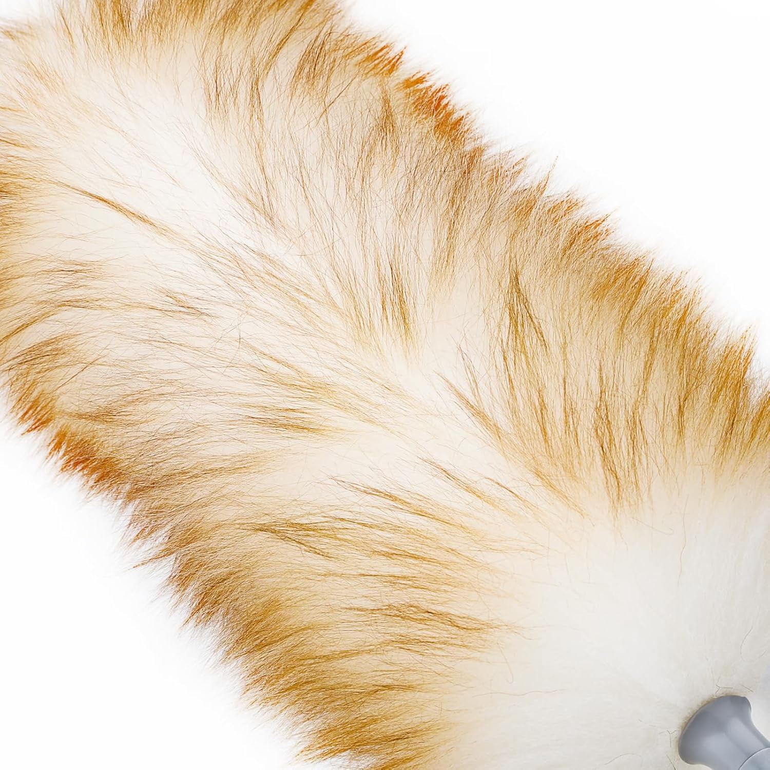 Lambswool Duster with Extension Pole up to 88.58 in, Natural Feather ...