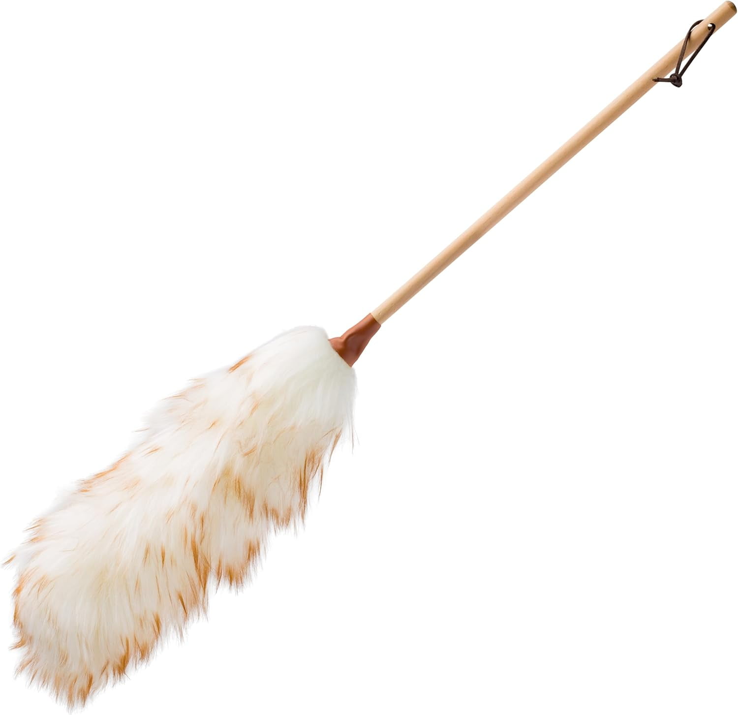 Lambswool Duster, Natural Magnet for Dust and Fine Particles, Cleans ...