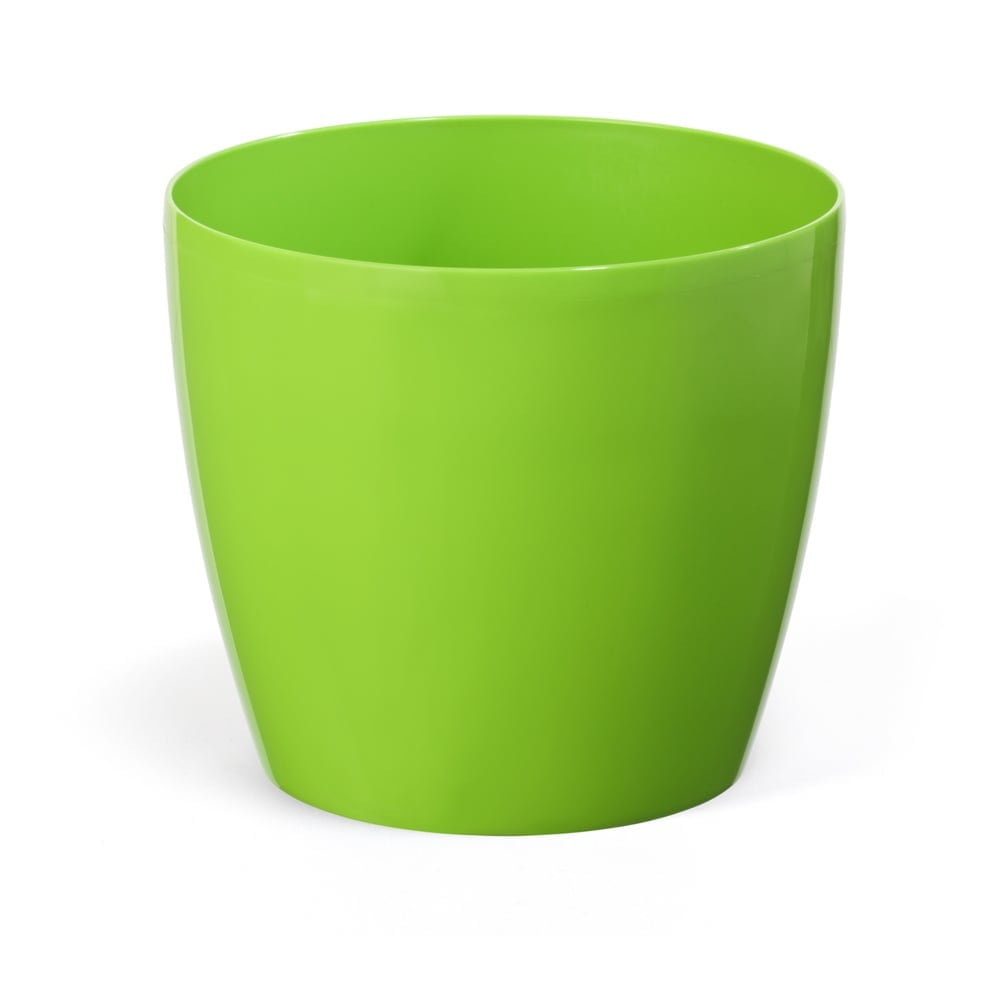 Lamela Green Plastic Indoor Outdoor Modern Planter Pot, Modern Plant ...