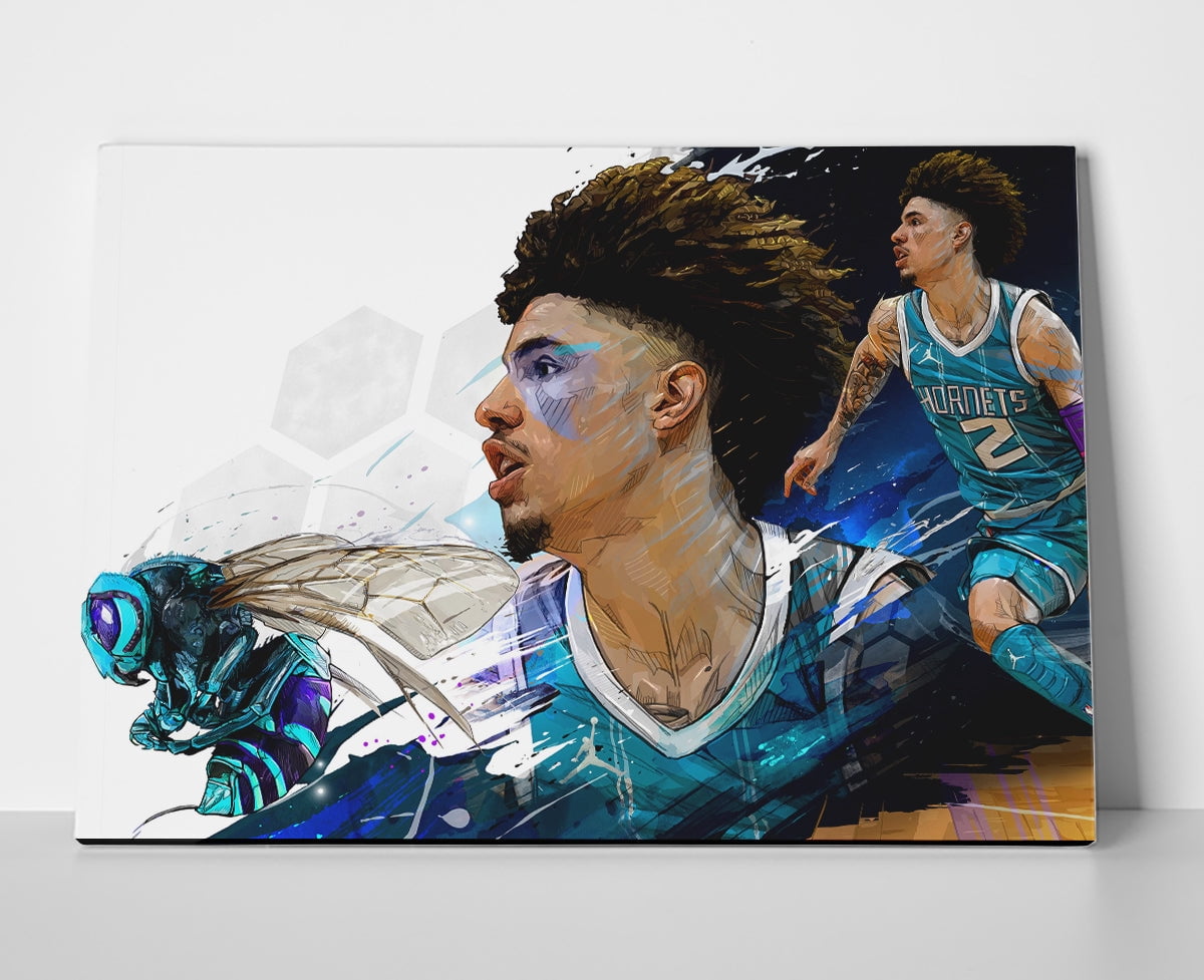 Lamelo Ball Poster or Wrapped Canvas - Walmart.com