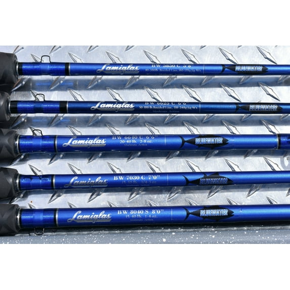Lamiglas Bluewater Casting Rod 6'6 MH 12-25LB (1 PC.) - Walmart.com