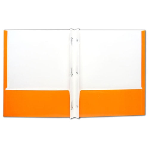 Laminated 2-Pocket Portfolio, 3-Prong - Walmart.com