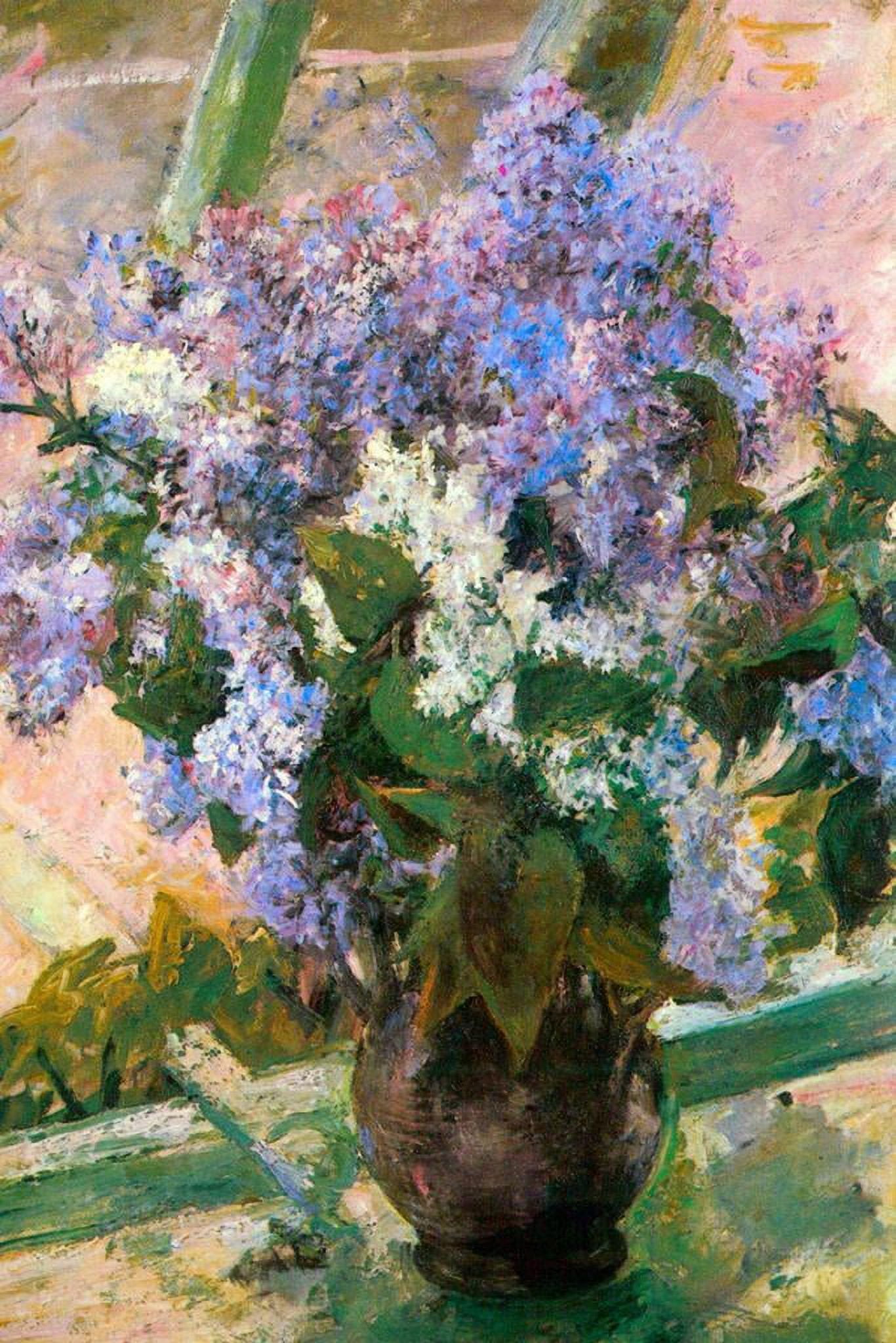 Laminated Mary Cassatt Lilacs in a Window Impressionist Art Posters ...