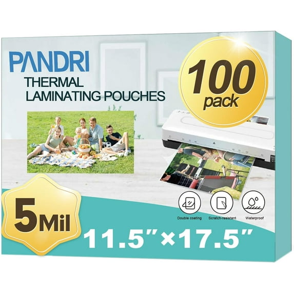 Laminating Sheets, 100 Pack Thermal Laminating Pouches Holds 11 x 17 ...