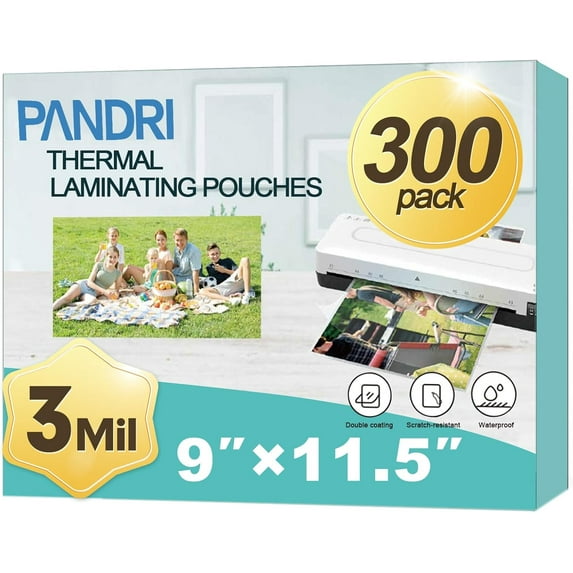 Laminating Sheets, 300 Pack Thermal Laminator Pouches Holds 8.5 x 11 ...