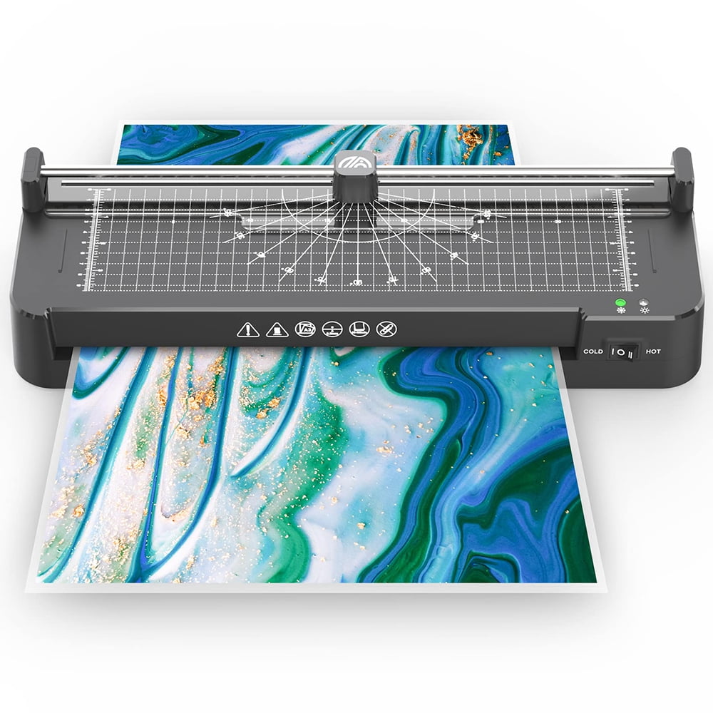 Laminator A3 for A3 A4 A5 A6 with 40 Pieces Laminating Pouches a ...