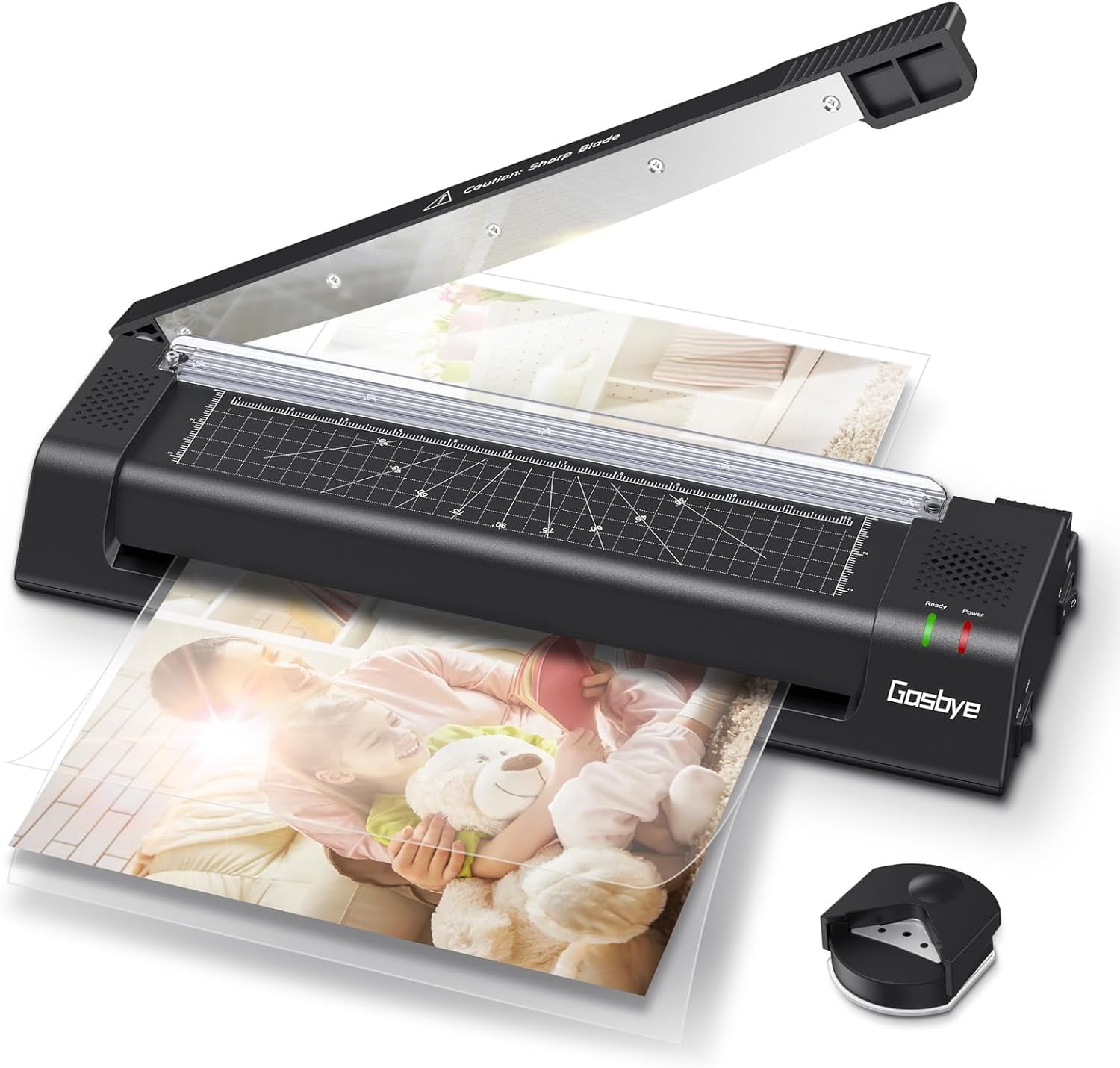 Laminator Machine, 13-Inch Thermal Laminator with Steel Paper Cutter ...