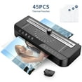 9-Inch 4-in-1 Thermal Laminator with Built-in Trimmer, 45 Pouches, Home ...