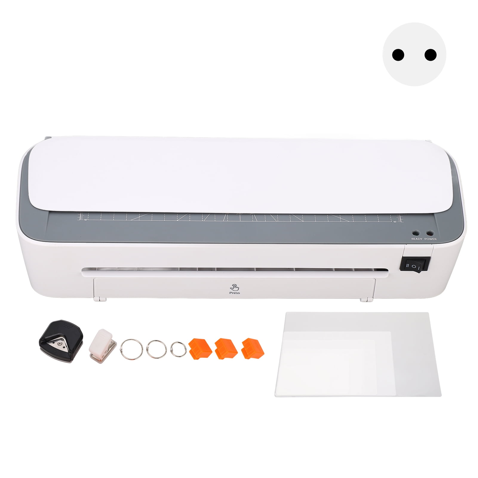 Laminator Machine A4 Desktop Hot Cold Laminating Thermal with Paper ...