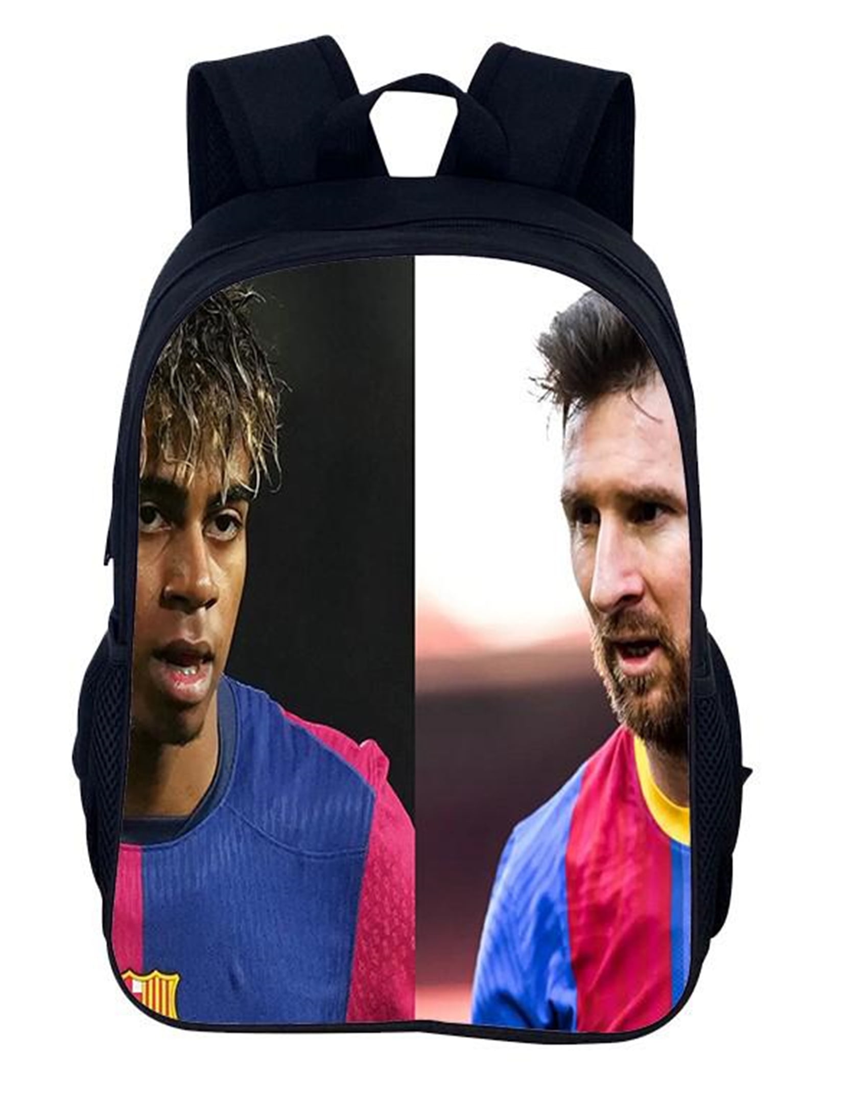 Lamine Yamal Graphic School Bag Canvas Student Bookbag-Football Star ...